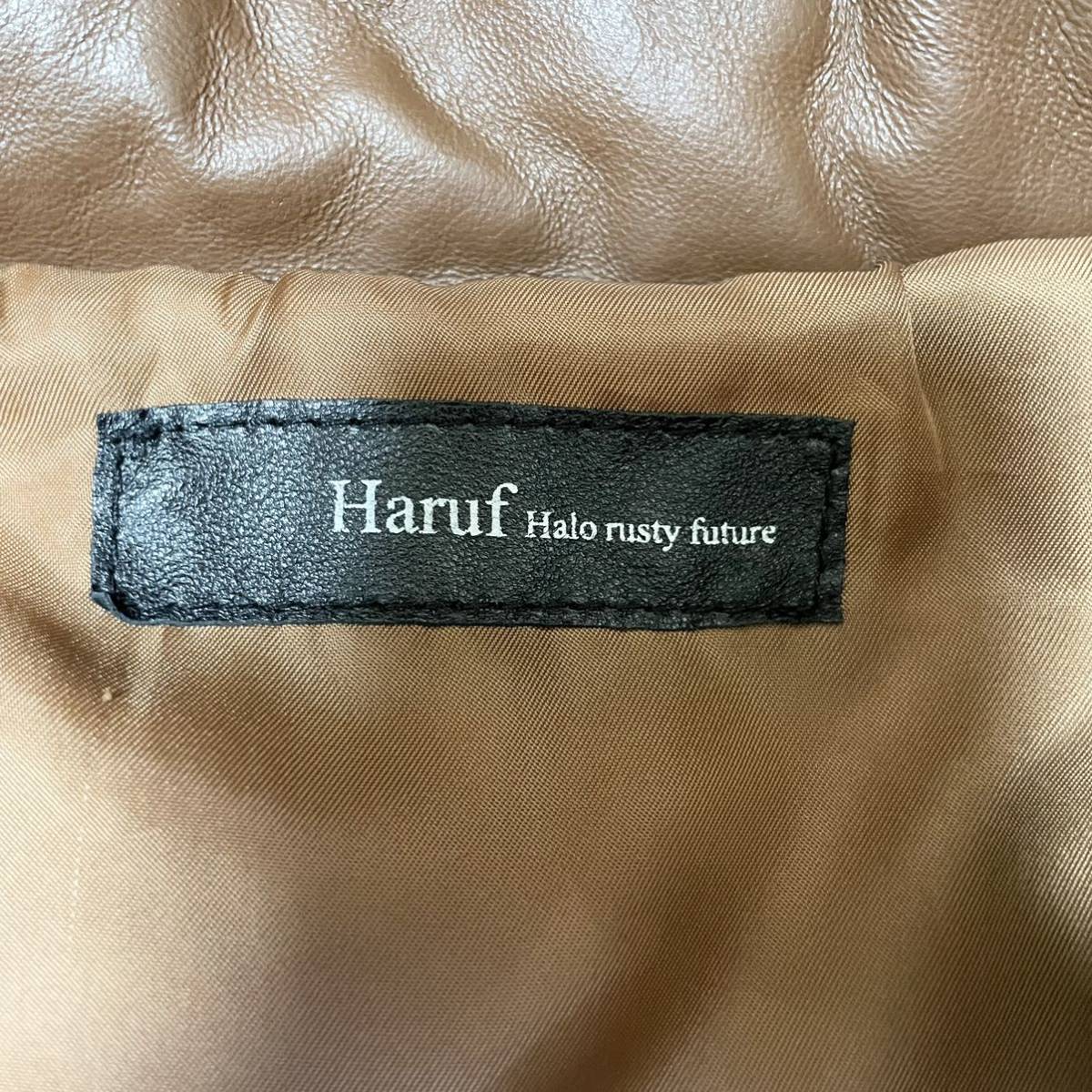 Yahoo!オークション - 超希少 LLサイズ ハルフ Haruf 極暖 最高級レザ...