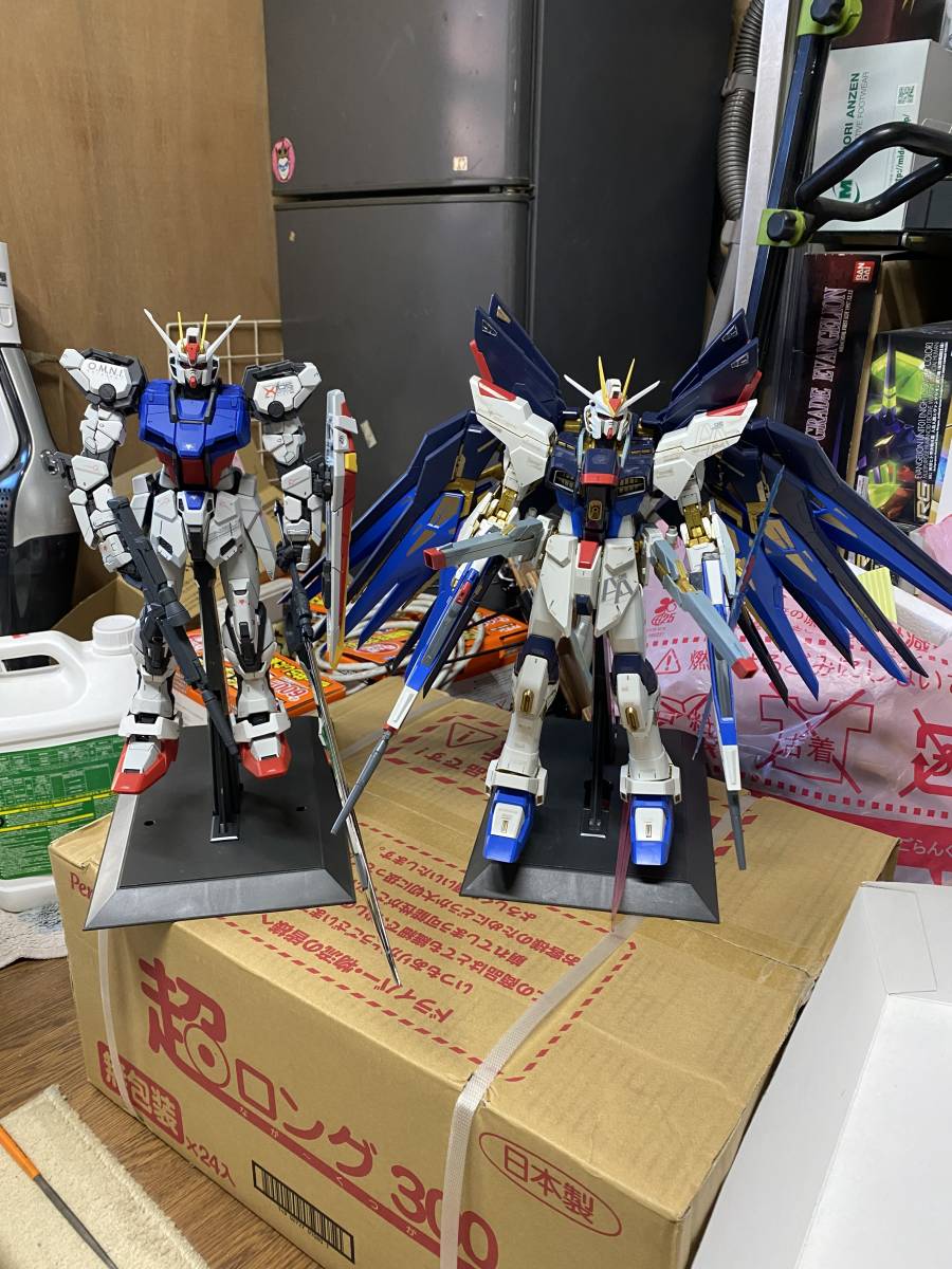 1/60 PG ストライクフリーダム＋ストライクガンダム2体(機動戦士ガンダムSEEDデスティニー)｜売買されたオークション情報、yahooの商品情報をアーカイブ公開 - オークファン ...