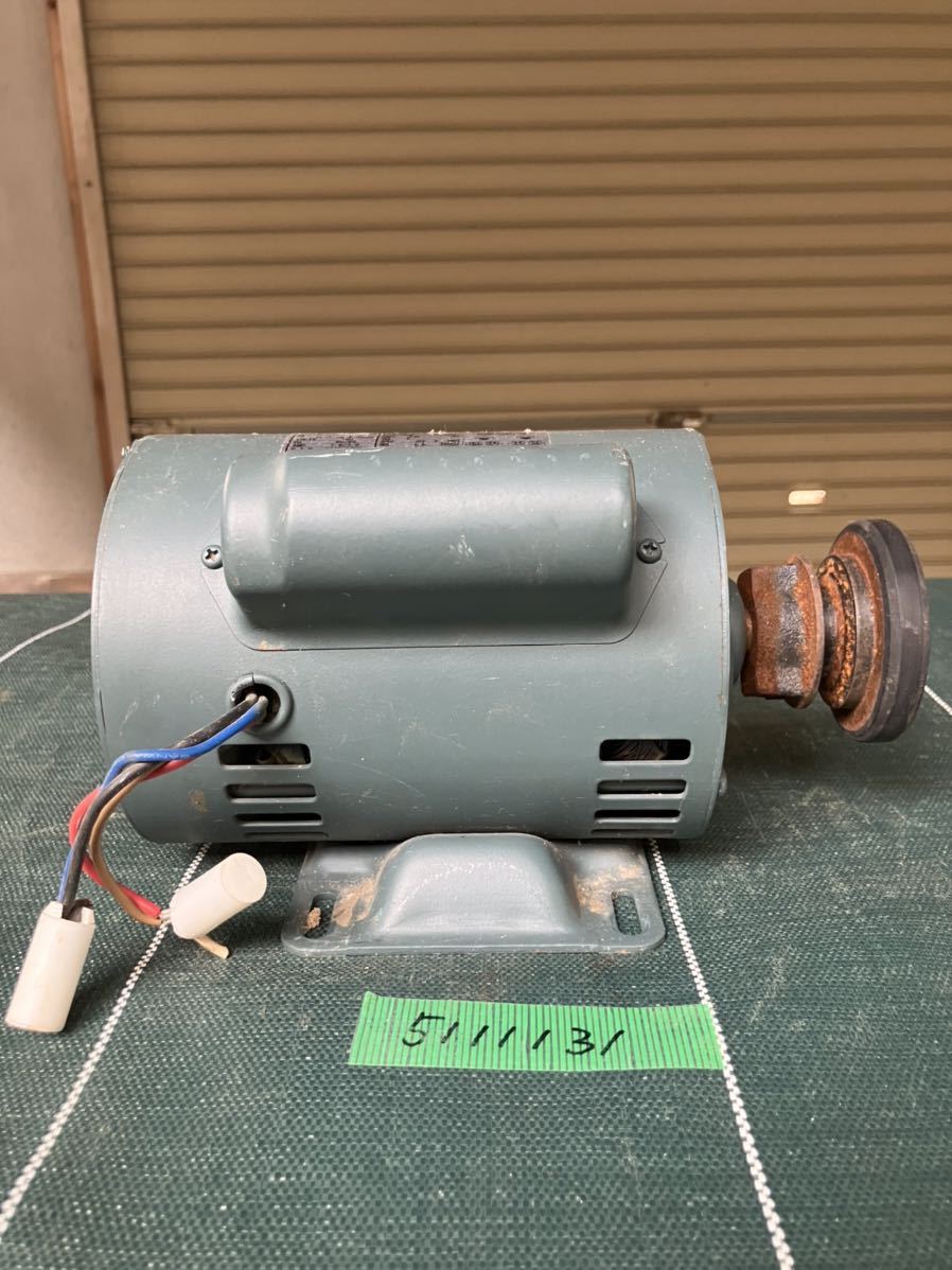 Yahoo!オークション - TOSHIBA モーター 100V/0.3kw 4P 中古 kamrecy