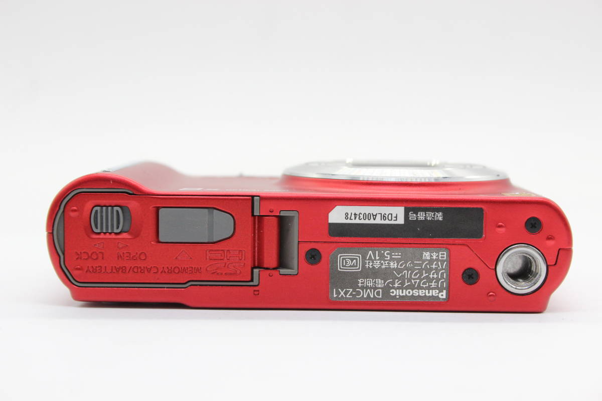 美品 返品保証】 パナソニック Panasonic Lumix DMC-ZX1 レッド 美品 返品保証】 パナソニック Panasonic Lumix DMC-ZX1 レッド