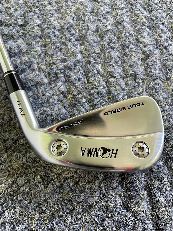 Yahoo!オークション - 希少 5番 27度 中空 アイアン HONMA TW-U FORGE...