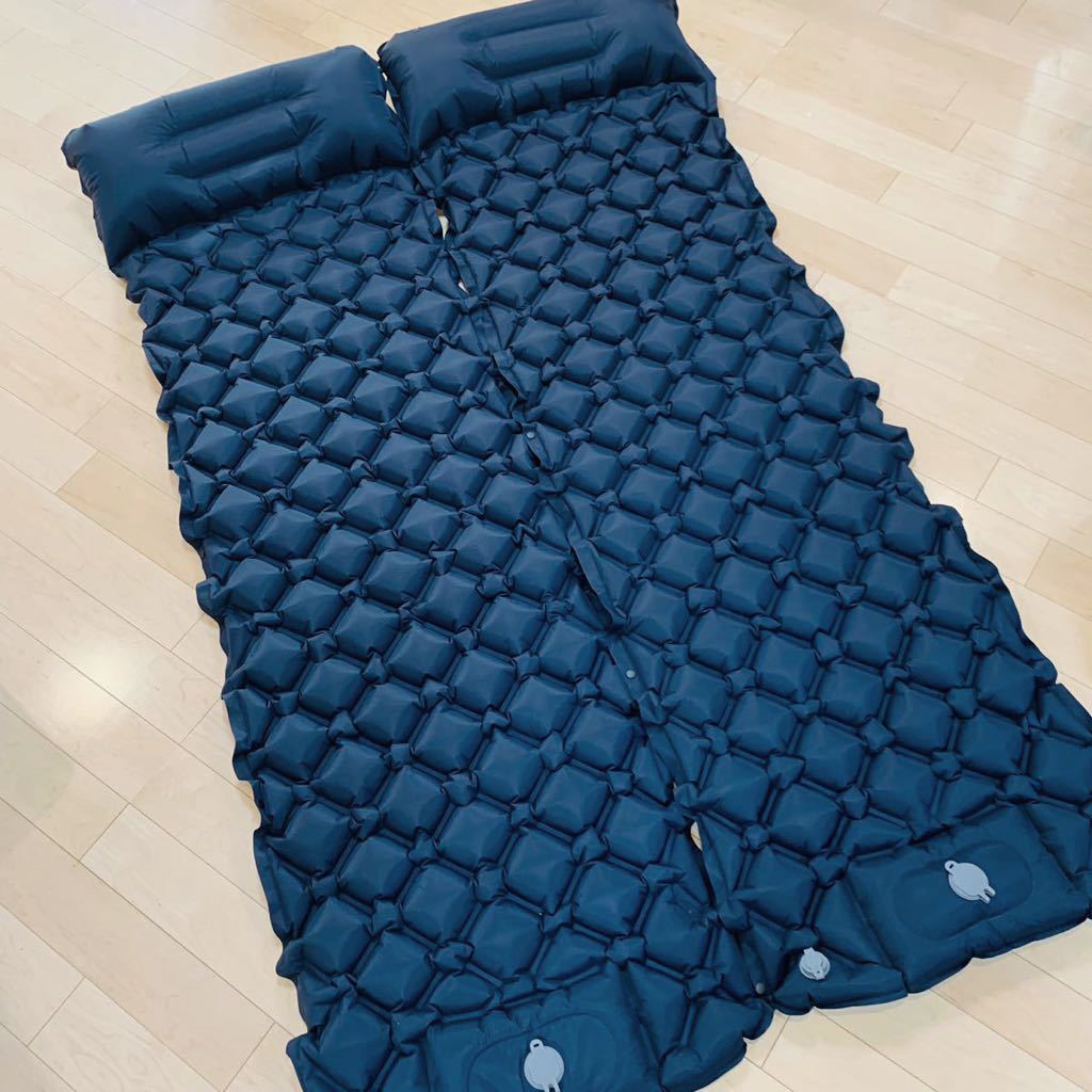 2点セット 超高品質 足踏み式エアーマット キャンプ テント 枕付き アウトドア ピクニック マット 60x195x6cm 510g(マット)｜売買されたオークション情報、yahooの商品情報 ...