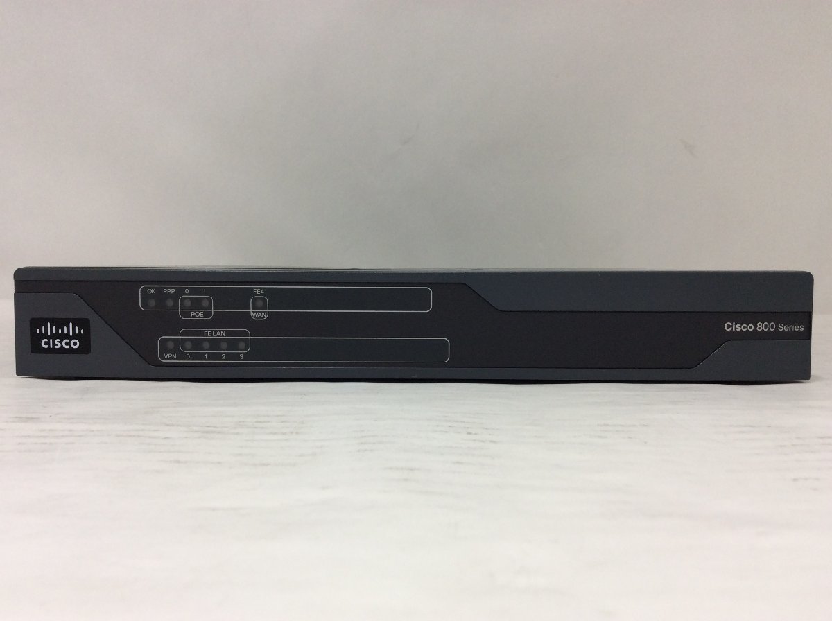 Yahoo!オークション - 初期化済み CISCO/シスコ C881-K9 Cisco 800シリ...