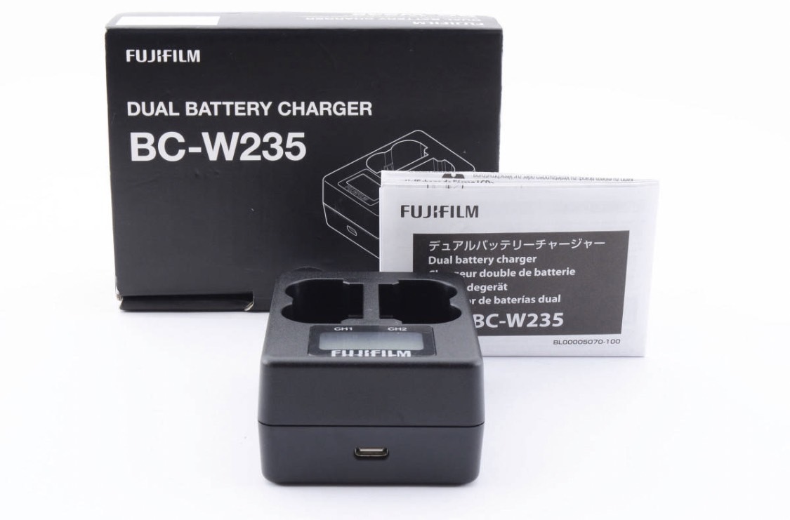 Yahoo!オークション - 極上 フジフィルム FUJIFILM BC-W235 バッテリ...
