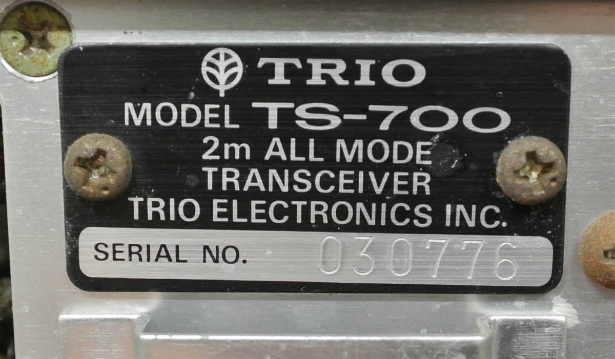 Yahoo!オークション - TORIO TS700(144MHz SSB トランシーバ) (ジャン...