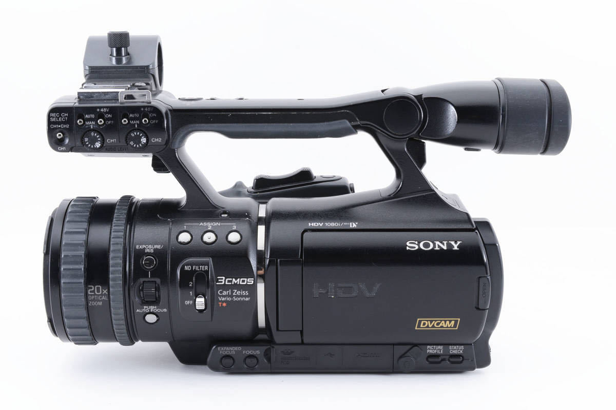 Yahoo!オークション - SONY ソニー HDV ミニDV ビデオカメラ HVR-VJ1 H...