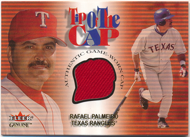 Yahoo!オークション - Rafael Palmeiro MLB 2001 Fleer Genuine Tip of...