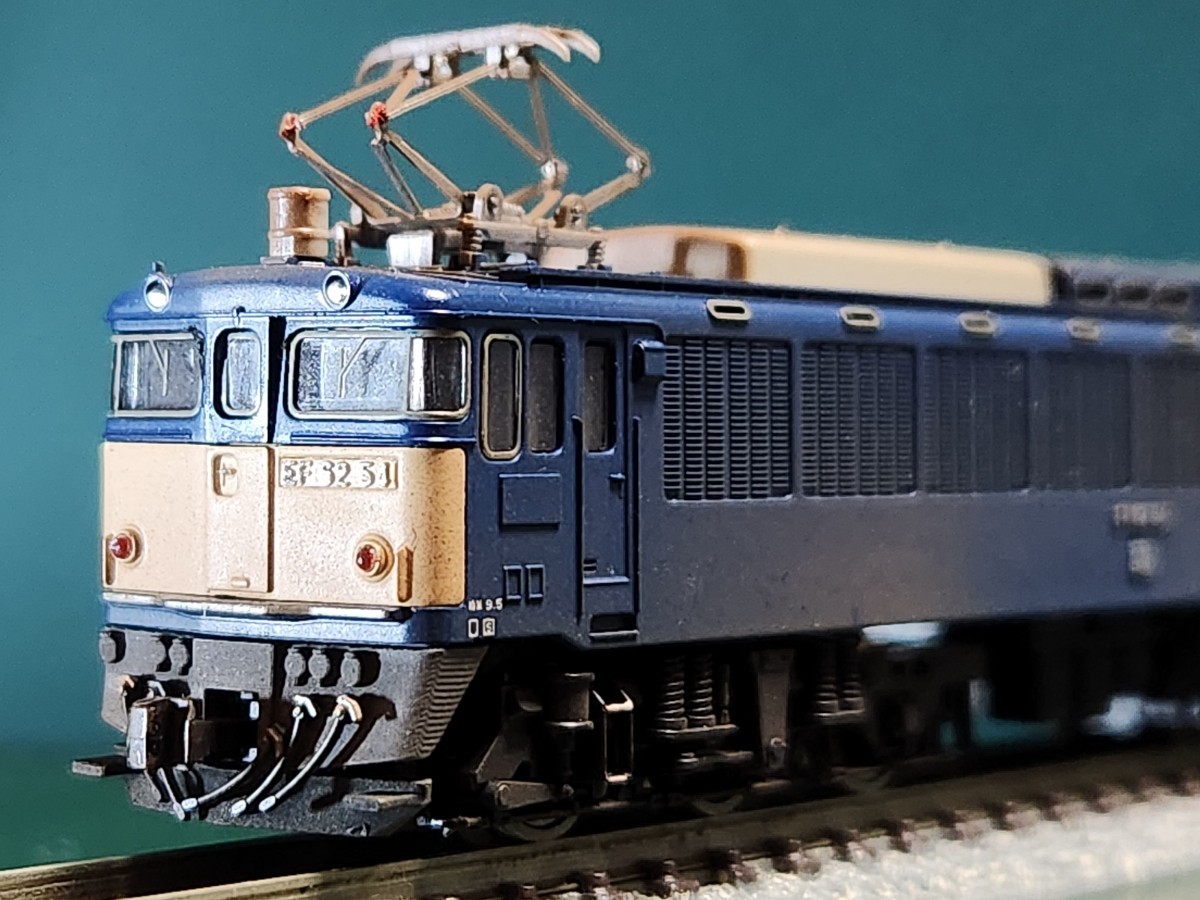 Yahoo!オークション - TOMIX 2102 国鉄 EF62 一部3Dパーツ ウェザリン...