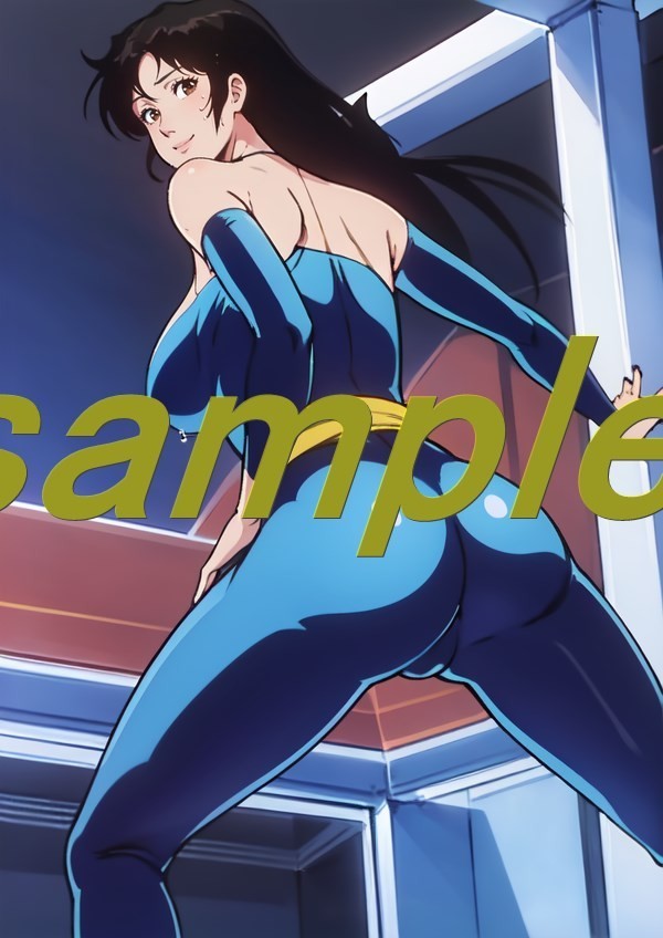 Yahoo!オークション - 1211 来生 瞳 キャッツアイ A4 同人 イラスト 巨...