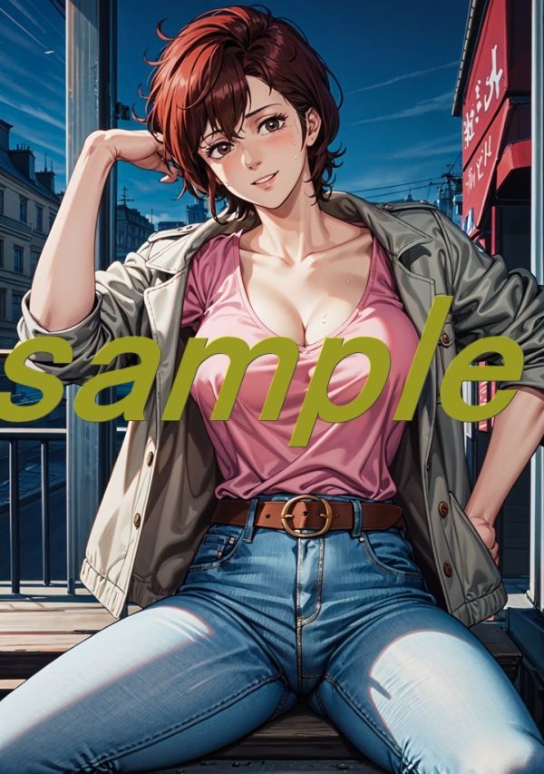 Yahoo!オークション - 1267 槇村香 シティハンター A4 同人 イラスト ...