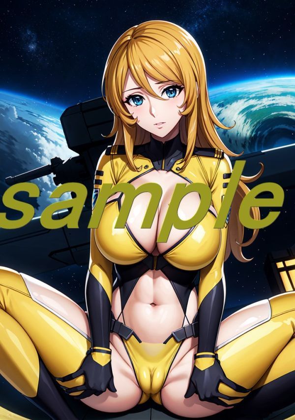 Yahoo!オークション - 1247 森雪 宇宙戦艦ヤマト A4 同人 イラスト 巨...