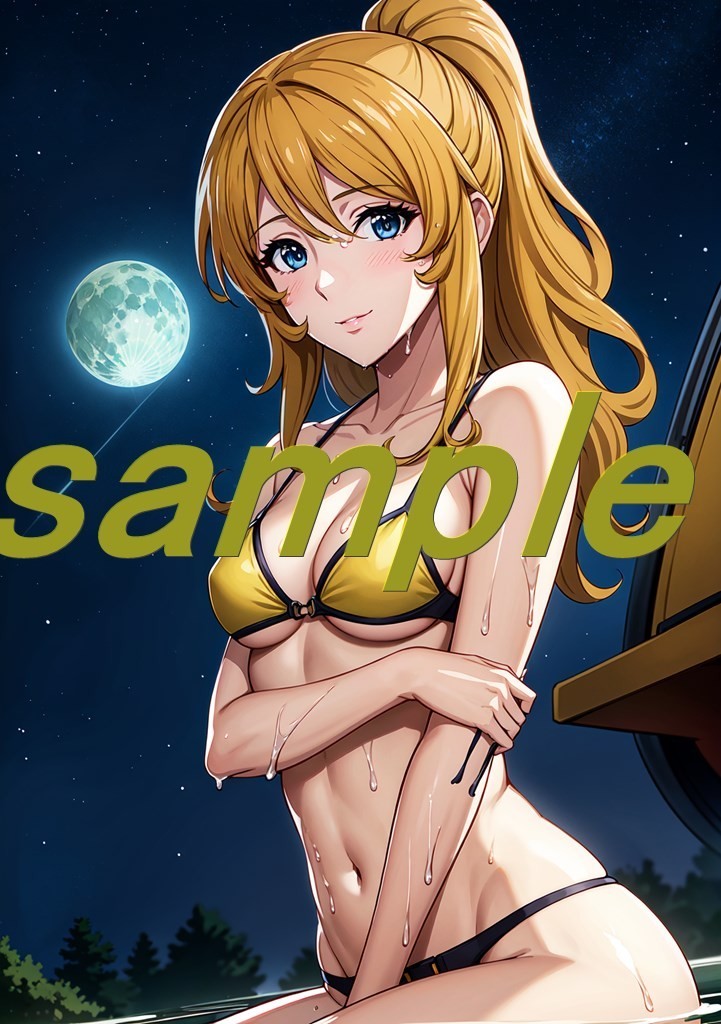 Yahoo!オークション - 1185 森雪 宇宙戦艦ヤマト A4 同人 イラスト 巨...