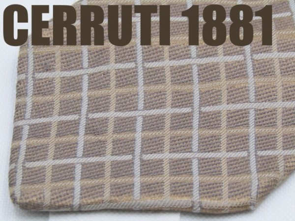 Yahoo!オークション - OB 251 セルッティ CERRUTI 1881 ネクタイ 茶色...