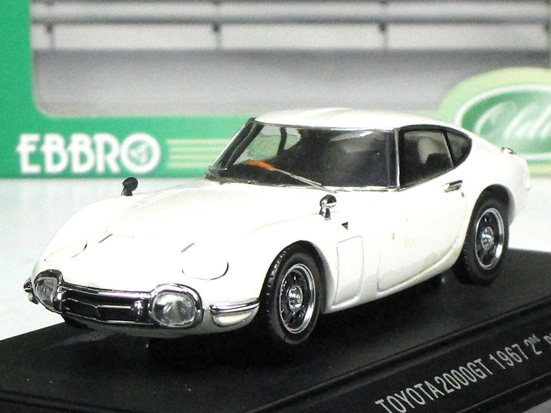 代購代標第一品牌－樂淘letao－エブロ トヨタ・2000GT ホワイト 1/43