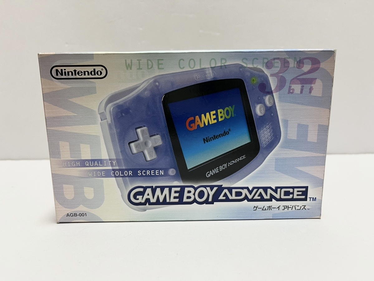 日本代購代標第一品牌【樂淘letao】－【GBA】ゲームボーイアドバンス 本体 ミルキーブルー