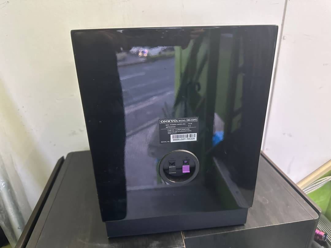 Yahoo!オークション - F8060 ONKYO サブウーファー ウーハー SWA-V20H...