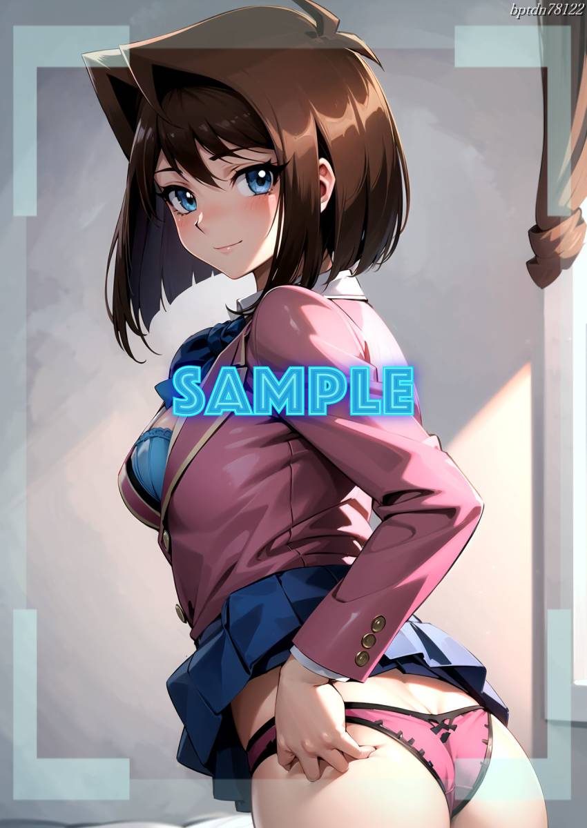 Yahoo!オークション - X134-162YMA 真崎杏子 遊戯王 ポスター A4 美少...