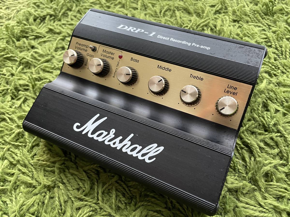 Marshall Drp 1 Direct Recording Pre Amp 小型プリアンプ マーシャル アンプシュミレータ プリアンプ