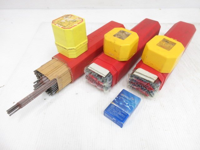 Yahoo!オークション - E481 日本ユテク / 溶接棒 / 3.2x350mm // 計16k...