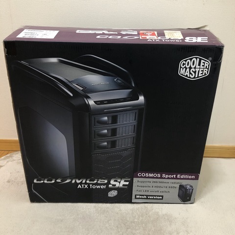 COSMOS SE COOLER MASTER ミッドナイトブラック COS-5000-KKN1 COSMOS SE COOLER MASTER ミッドナイトブラック COS-5000-KKN1