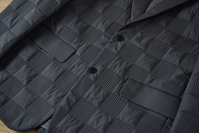 Yahoo!オークション - D0903-L 新品 テーラードジャケット メンズ 中綿...