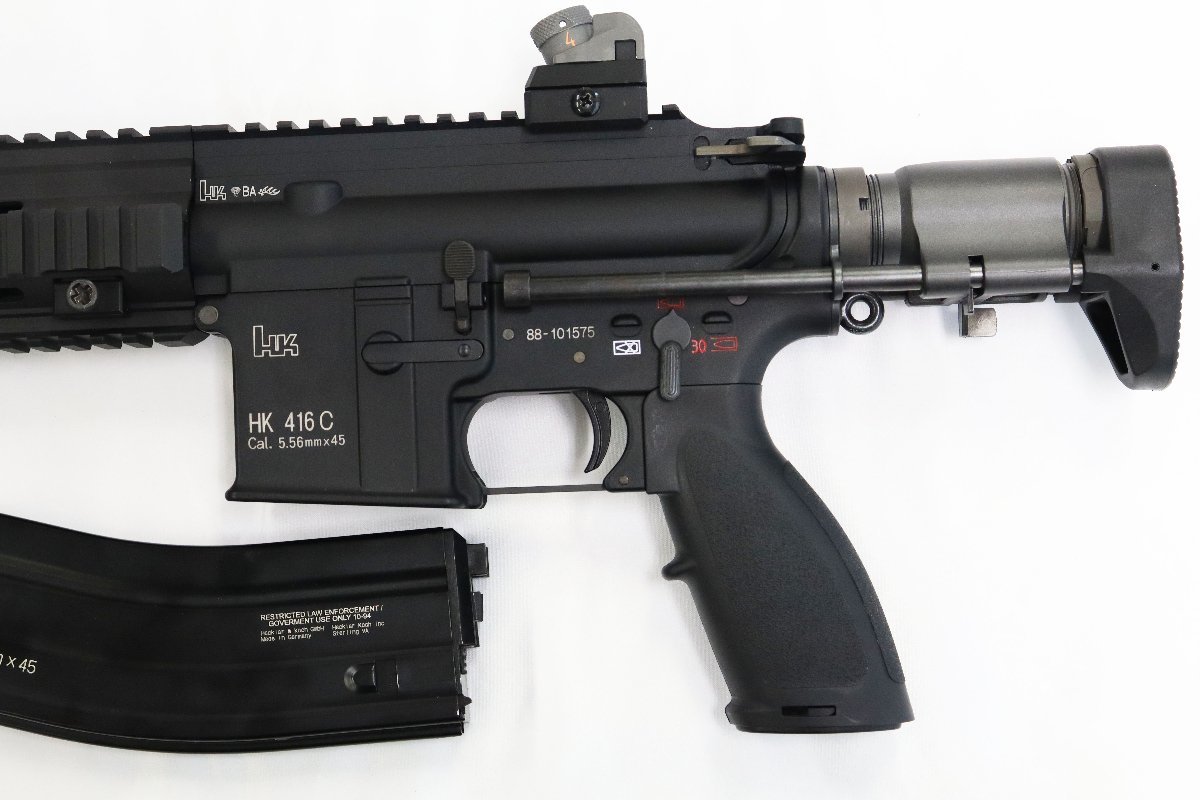 Yahoo!オークション - WE HK416C 888-C GAS BLOWBACK TYPE ガス ブロー...