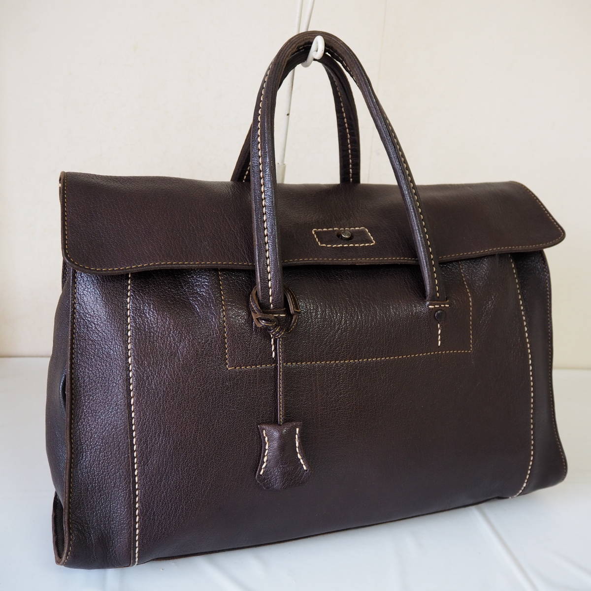 Yahoo!オークション - dan genten/ダンゲンテン レザー トートバッグ ...