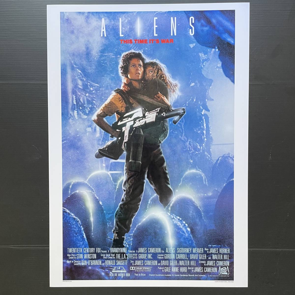 Yahoo!オークション - ポスター『エイリアン2』（Aliens）インターナシ...