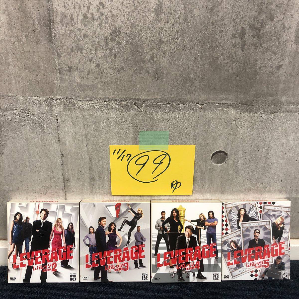 Yahoo!オークション - [ゆec]LEVERAGE レバレッジ コンパクトDVD BOX...