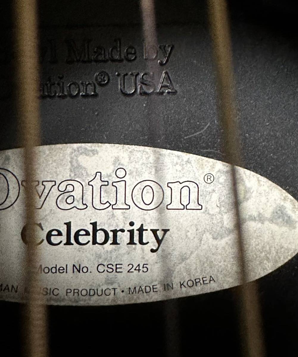 Yahoo!オークション - Ovation CSE-245 12弦 エレアコ