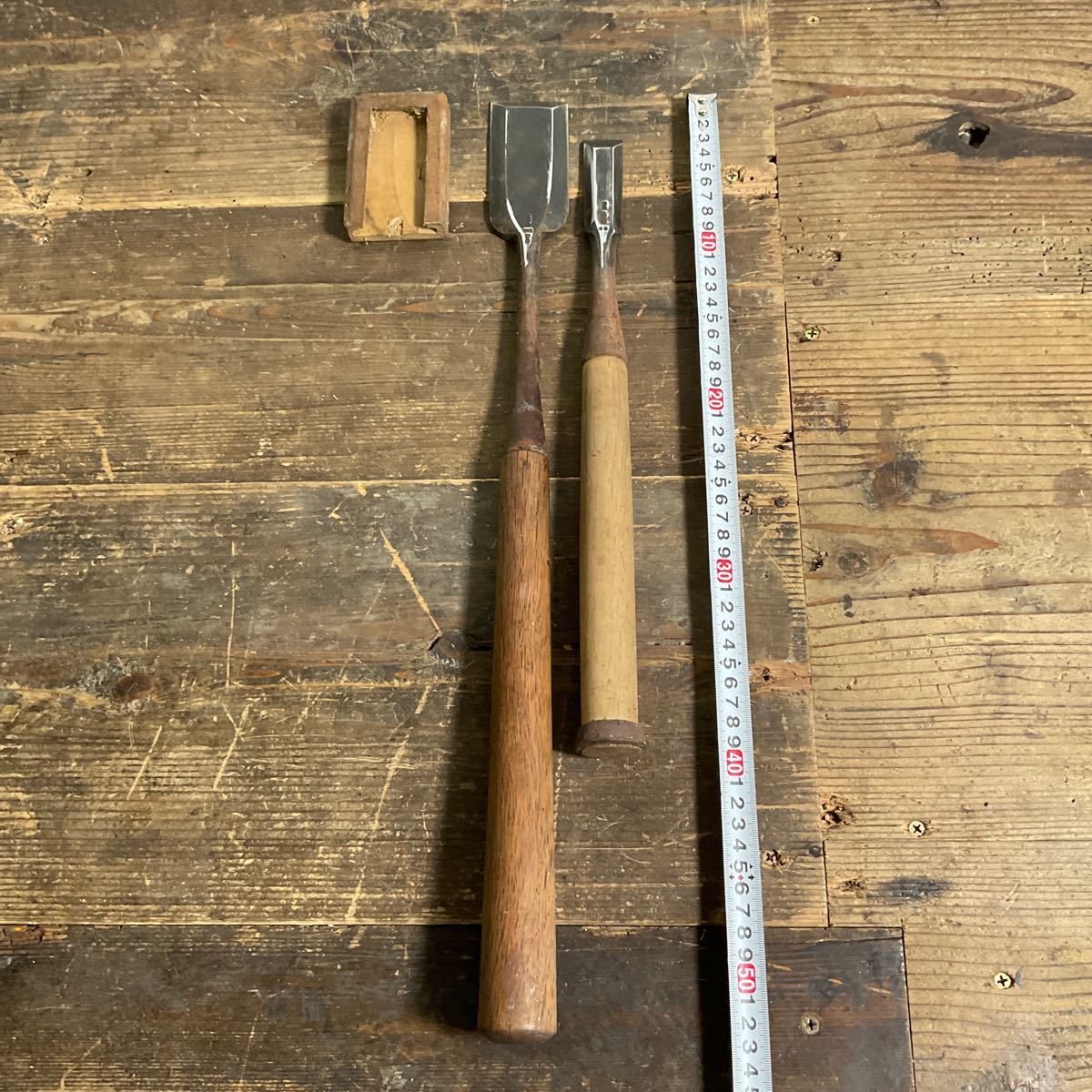 Yahoo!オークション - J09/三代続いた宮大工から のみ 鑿 ノミ 突きノ...