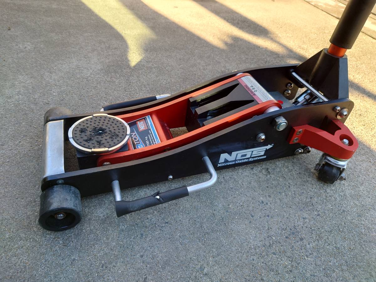 Yahoo!オークション - NOS 3トン アルミジャッキ ゴムパッド 2個付 3t ...