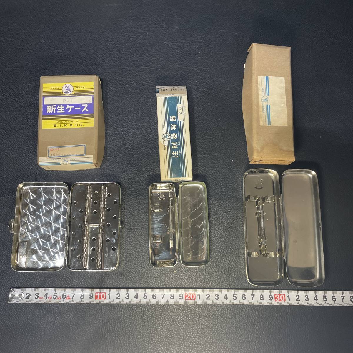 Yahoo!オークション - 未使用 医療 ケース 6点まとめセット 箱つき 新...