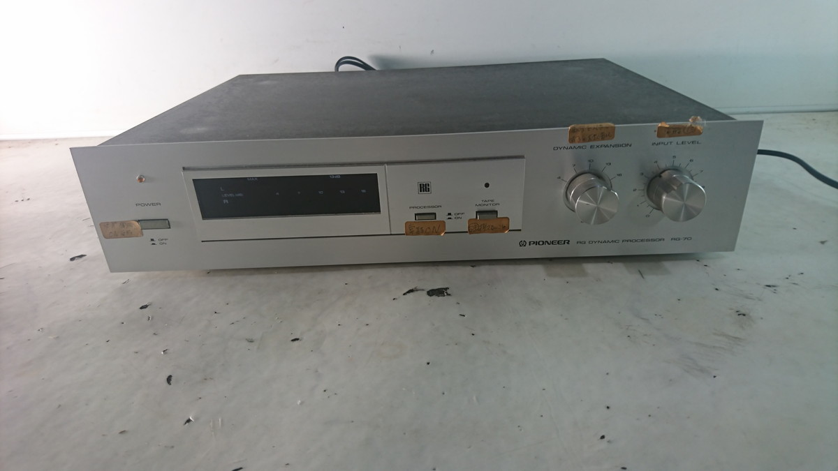 Yahoo!オークション - a11-072 Pioneer RG-70 ダイナミックプロセッサ...