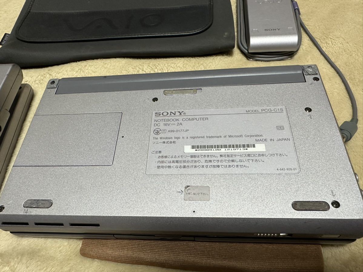 Yahoo!オークション - SONY VAIO VAIO PCG-C1S