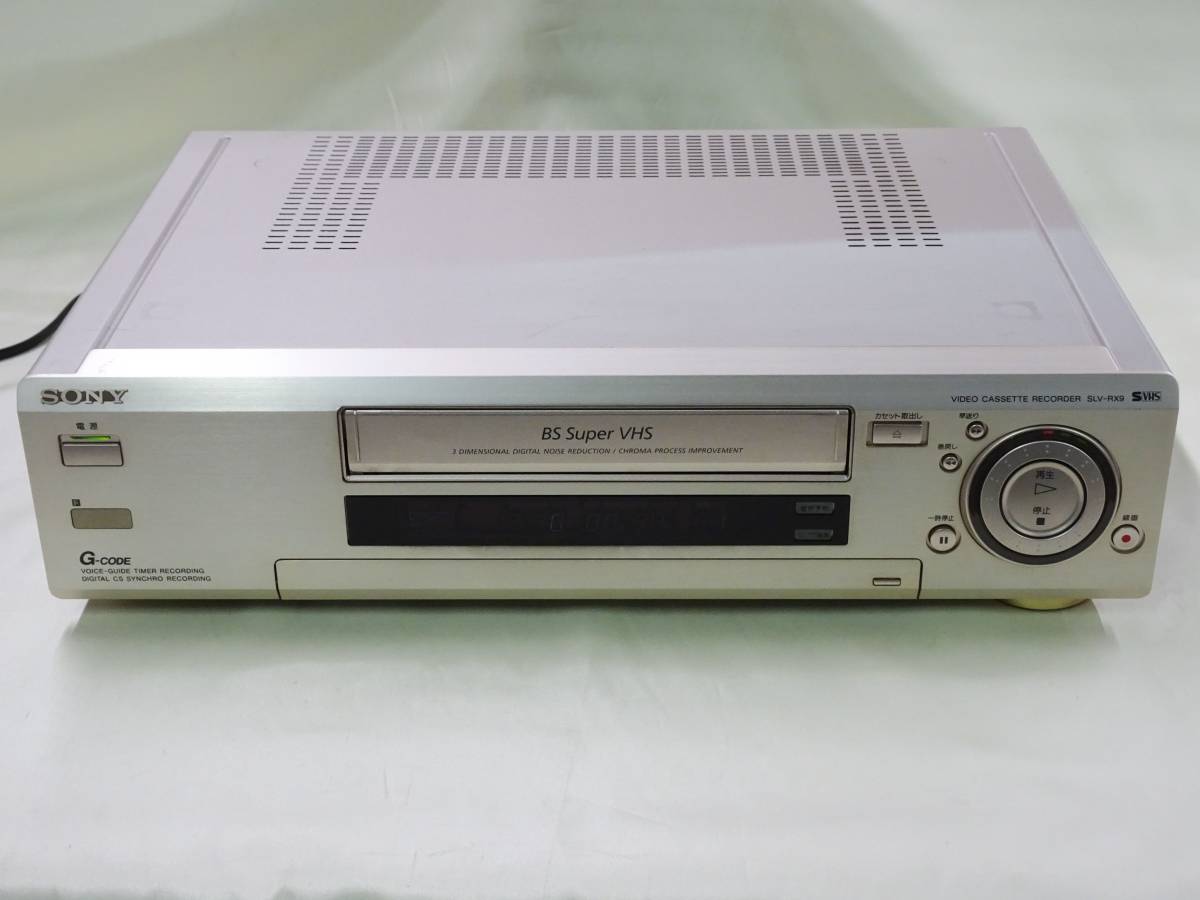 Yahoo オークション Sony/ソニー S Vhsビデオデッキ/slv Rx9 ジャ