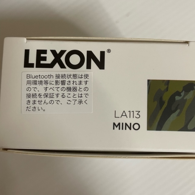 Yahoo!オークション - LEXON レクソン MINO Bluetoothスピーカー ⑨ LA...
