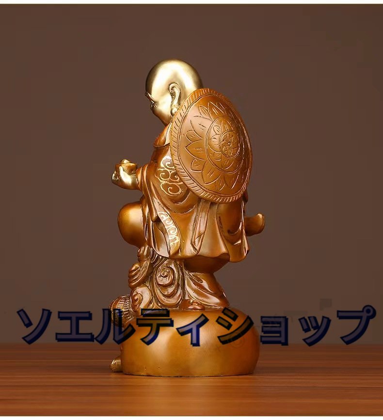 入手困難!仏像 布袋和尚 七福神 銅製 縁起物 玄関置物 入手困難!仏像 布袋和尚 七福神 銅製 縁起物 玄関置物