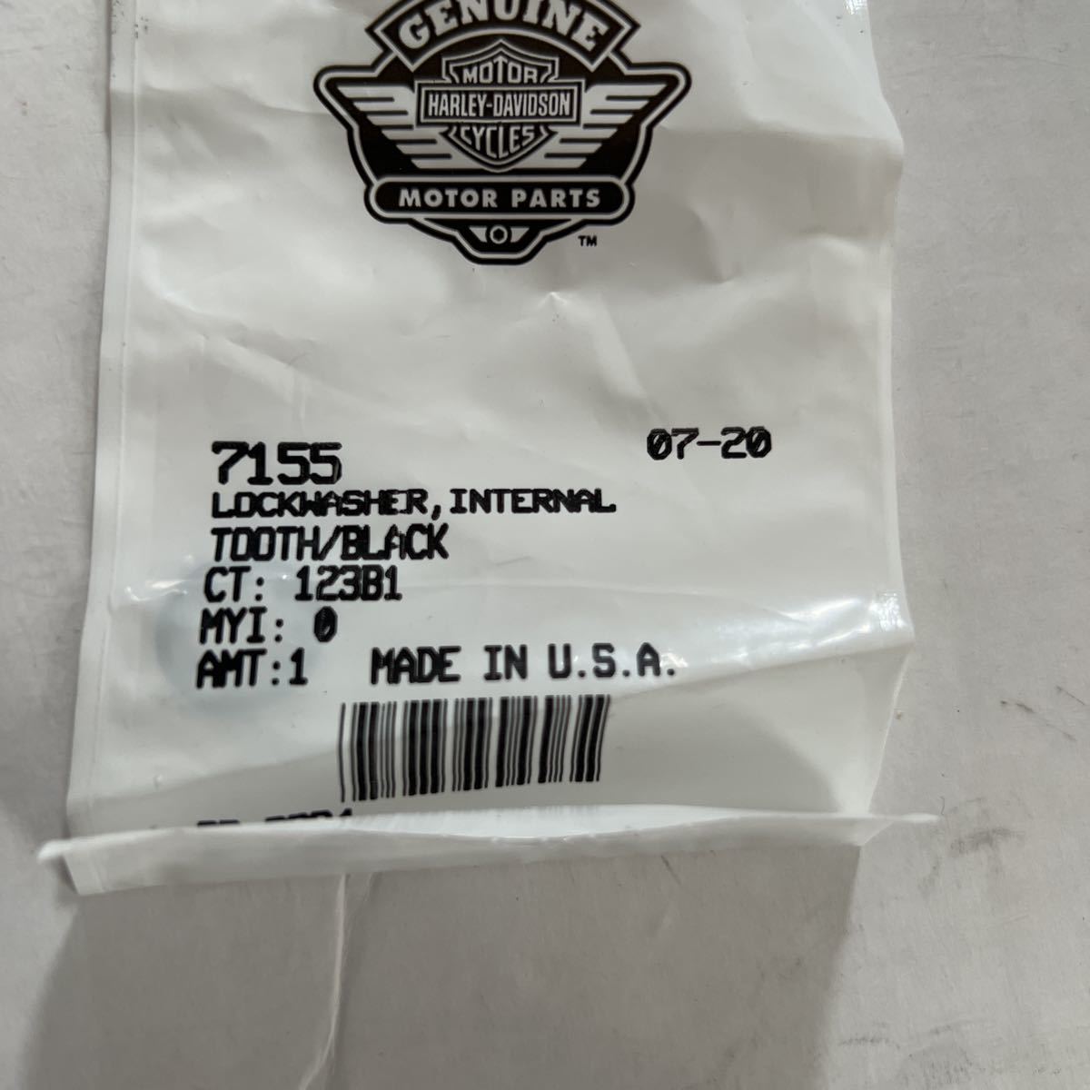 Yahoo!オークション - 7155 ハーレー純正 純正ミラーワッシャー ギザギ...