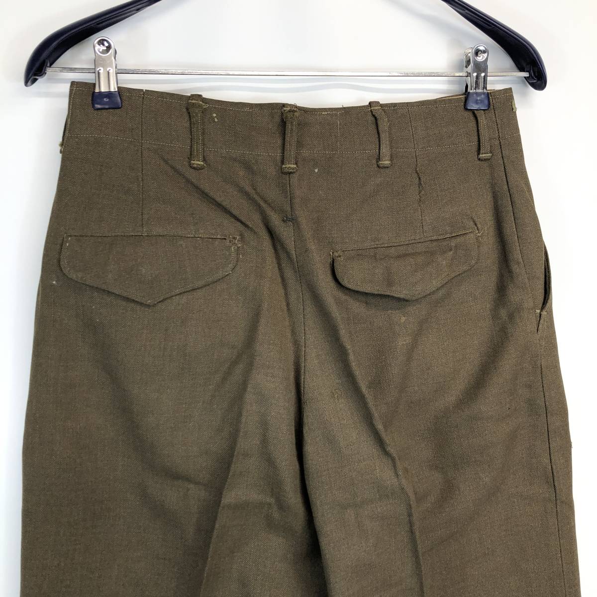 40s vintage US ARMY ウールスラックス ウールパンツ 米軍 戦後 40s vintage US ARMY ウールスラックス ウールパンツ 米軍 戦後