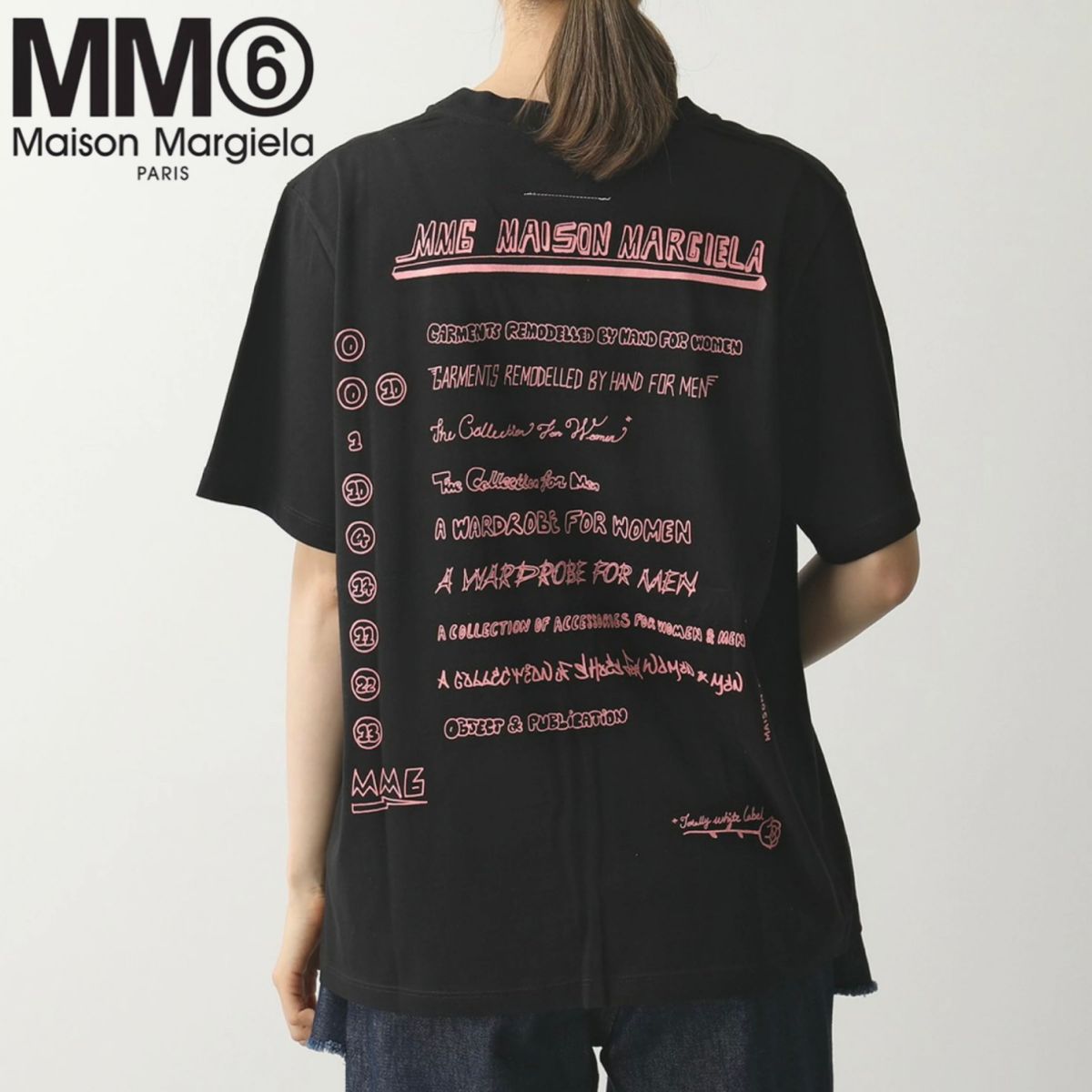 MM6 Maison Margiela /グラフィックTシャツ/マルジェラ/XS MM6 Maison Margiela /グラフィックTシャツ/マルジェラ/XS