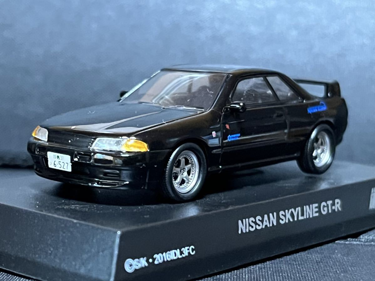 京商 1/64 新劇場版 頭文字D イニシャルD Legend3 夢現 日産 ニッサン NISSAN スカイライン GT-R R32 黒 ブラック 中里毅 ナイトキッズ(乗用車)｜売買された ...