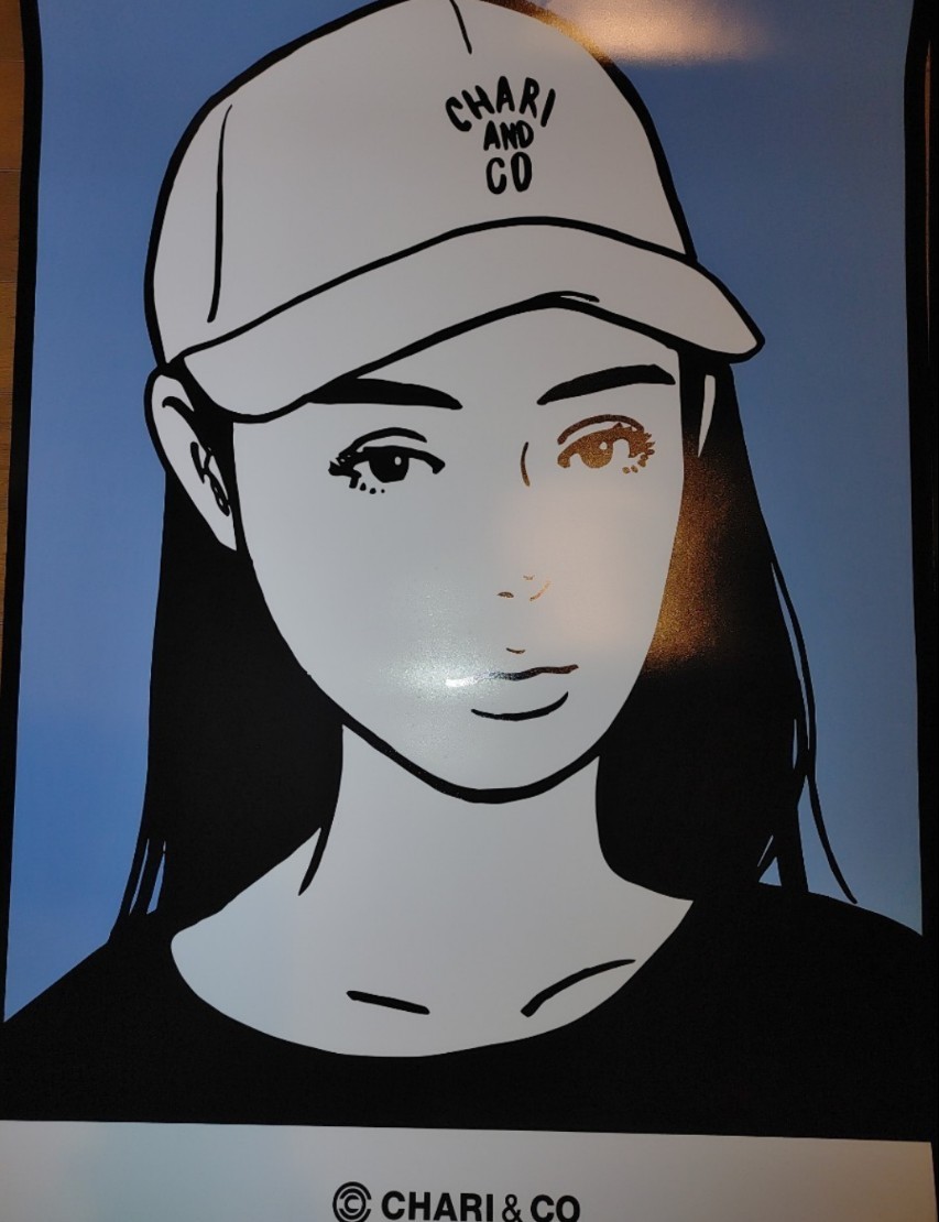 Yahoo!オークション - A1 KYNE ポスター chari and co 美品