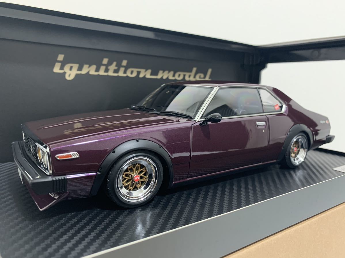 Yahoo!オークション - イグニッションモデル 1/18 Nissan Skyline ジャ...