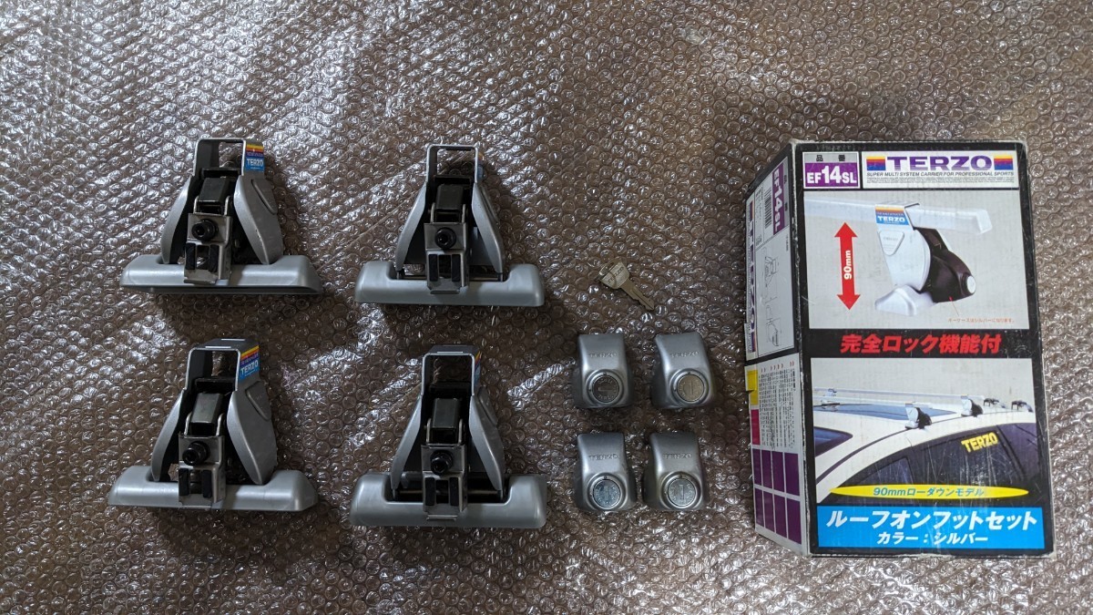 Yahoo!オークション - TERZO EF14 SL フット ルーフオン キャリアベー...