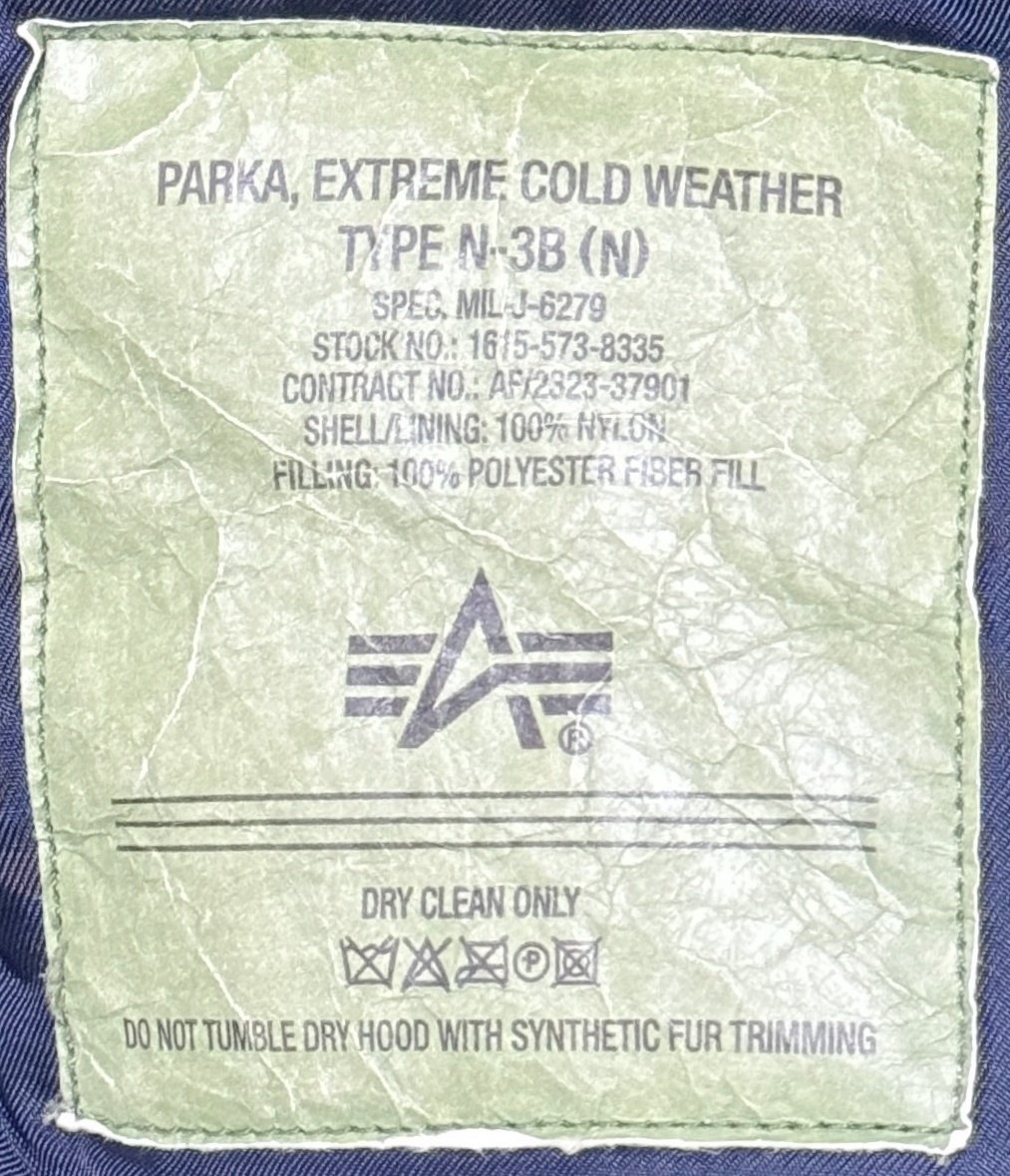 Yahoo!オークション - アルファ インダストリーズ ALPHA INDUSTRIES N-...