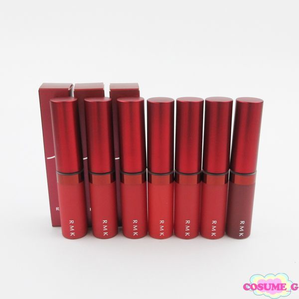 RMK タイムレス マットエフェクト リップラッカー #01 #02 #03 7点セット MC035(RMK)｜売買されたオークション情報、yahooの商品情報をアーカイブ公開 ...