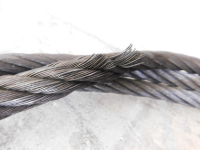 Yahoo!オークション - 上1893 玉掛ワイヤー 玉掛けワイヤー 2本 12mm...