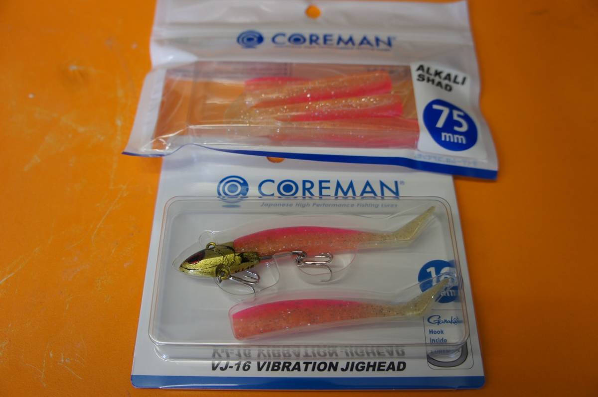 Yahoo!オークション - コアマン VJ-16＆アルカリシャッド75mm カラー...