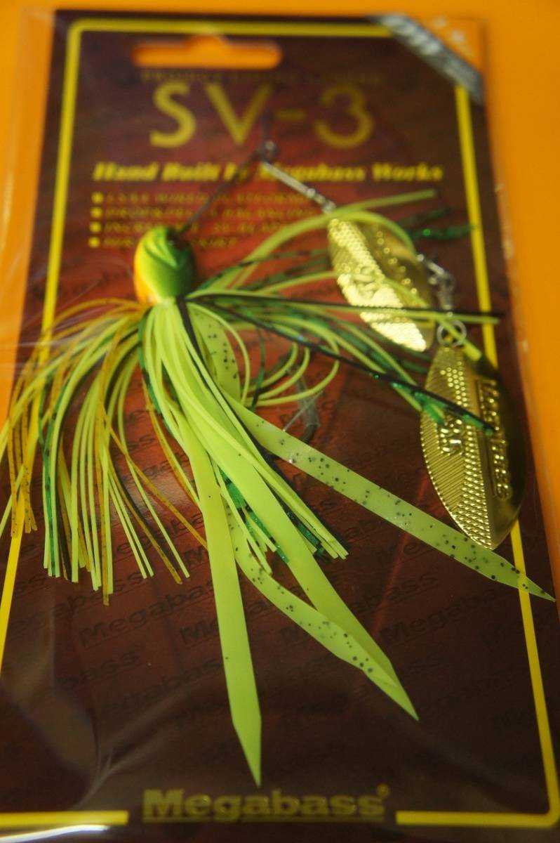 Yahoo!オークション - Megabass メガバス SV-3 3/8oz DW(Double Willow...
